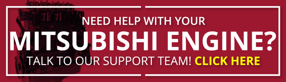 Remanufactured Mitsubishi Engine 4G32 - Loader Parts Source